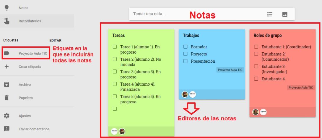 Google Keep en el aula - Aprender para enseñar