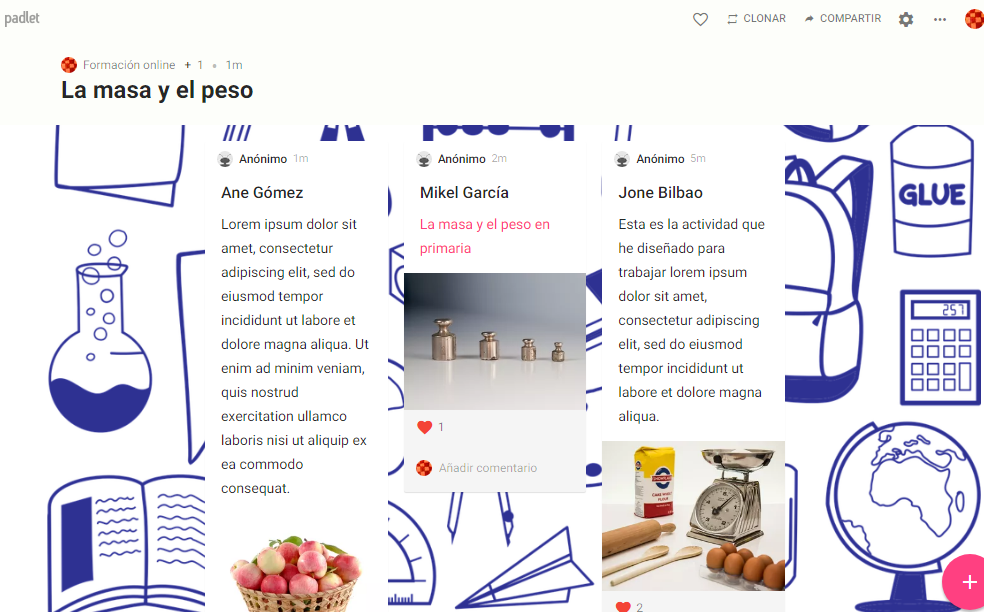 Padlet ¿para qué? Algunos ejemplos de uso. - Aprender para enseñar