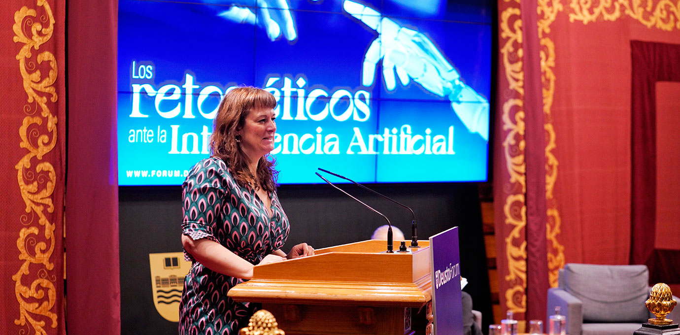 Gemma Galdon Clavell en DeustoForum: “La Inteligencia Artificial nos ...